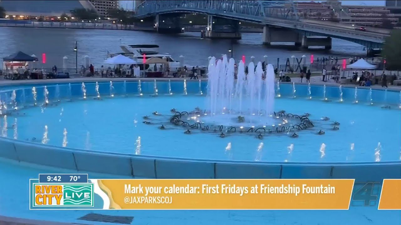 Mark our calendar: First Fridays at Friendship Fountain