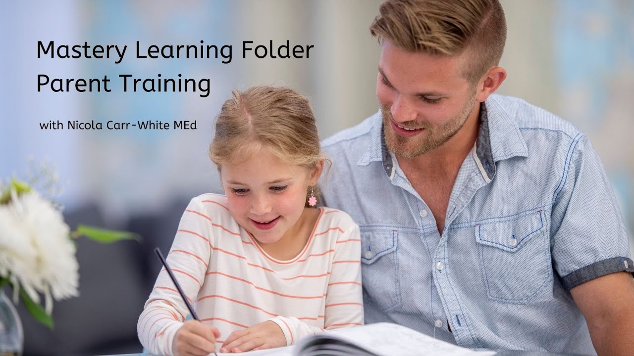 Mastery Learning Folder Parent Training
