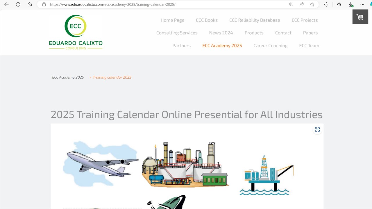 ECC Online Training 2025 Calendar