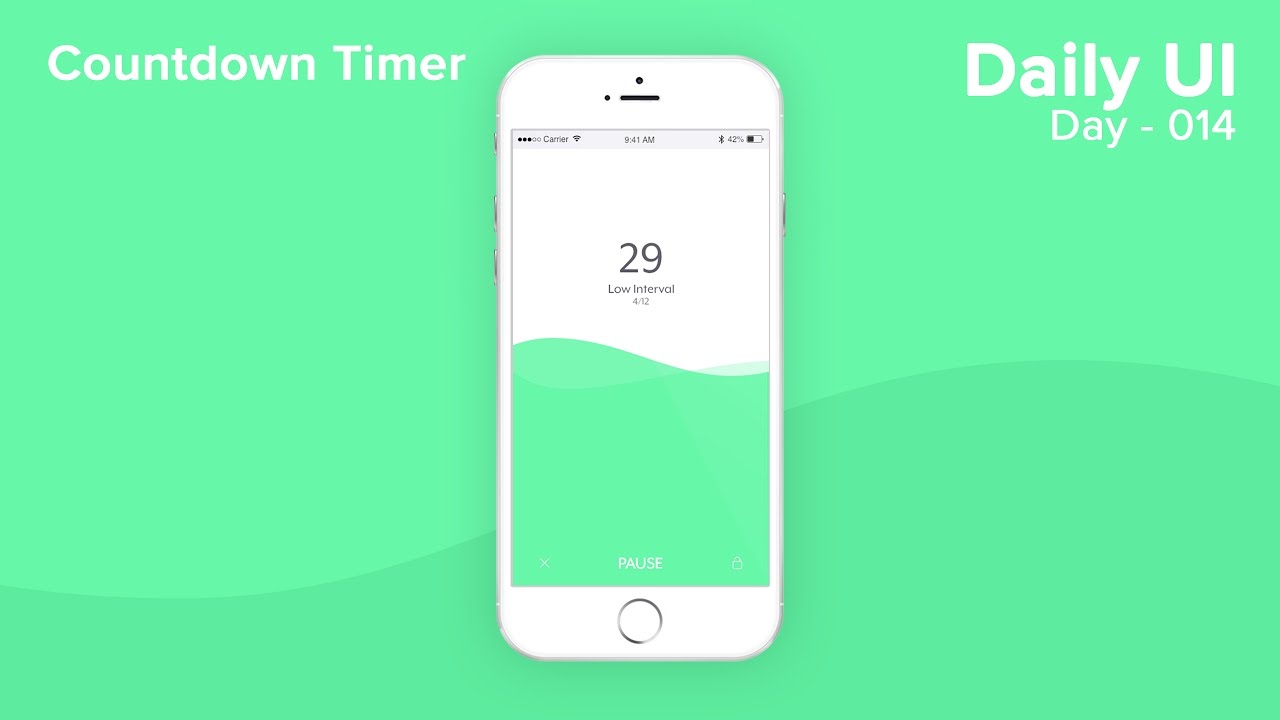 Daily UI - Day 014 - Countdown Timer