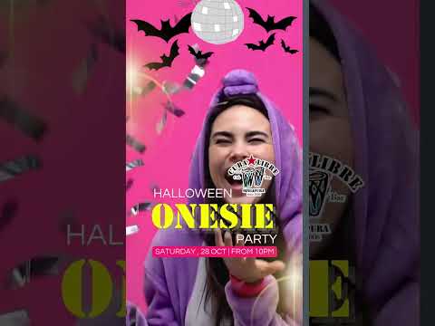 🦇 Dress to impress in your most creative onesie costume and join us for a night of thrills and chill