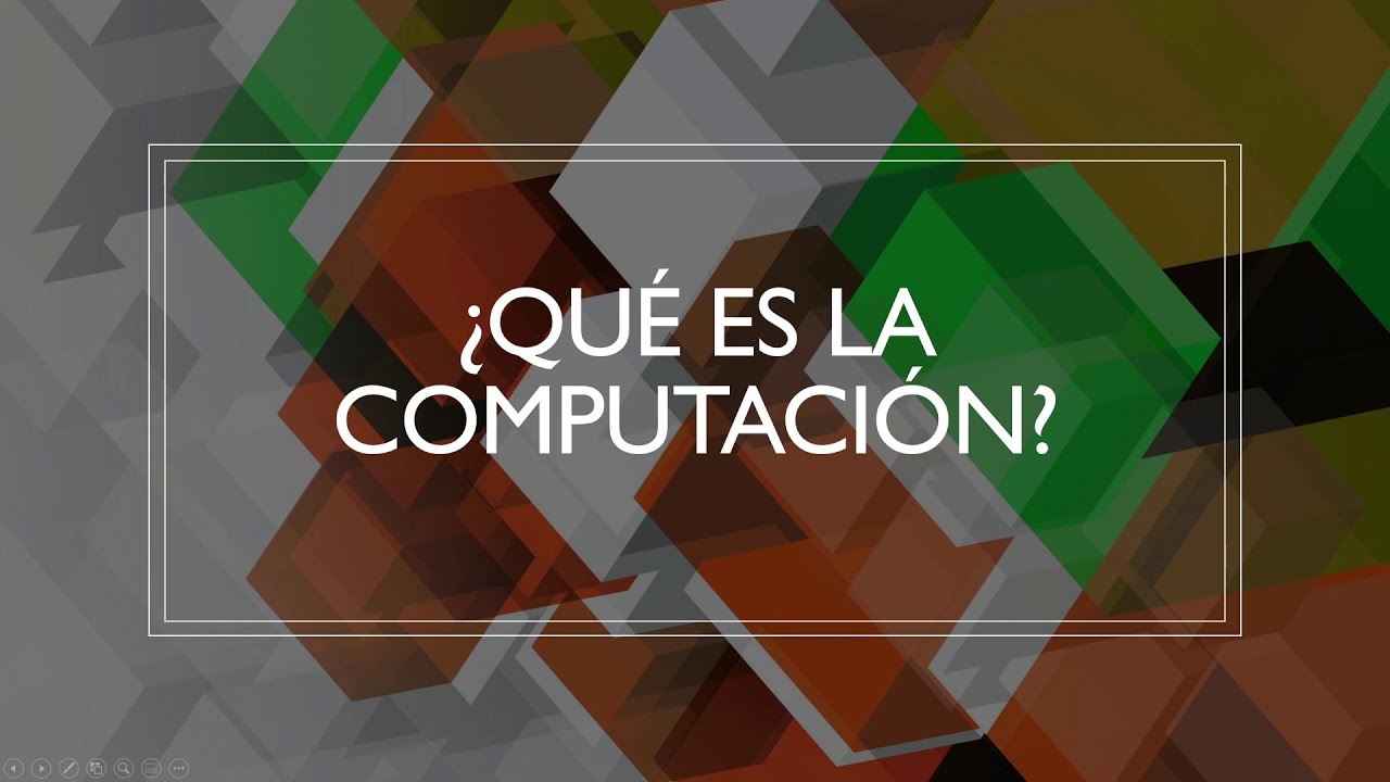¿Qué es la computación?