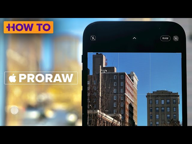 APPLE: Apple's ProRAW format: Unlocking the potential of iPhone photography