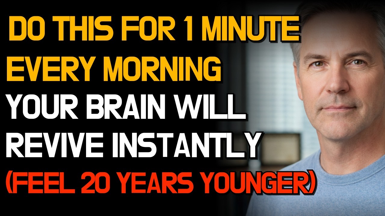1 Minute a Day, This Exercise Makes Your Brain 20 Years Younger