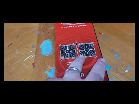 Allen paper target stand
