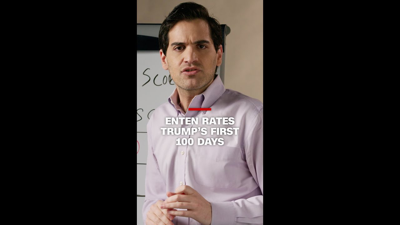Harry Enten grades Trump’s first 100 days in office