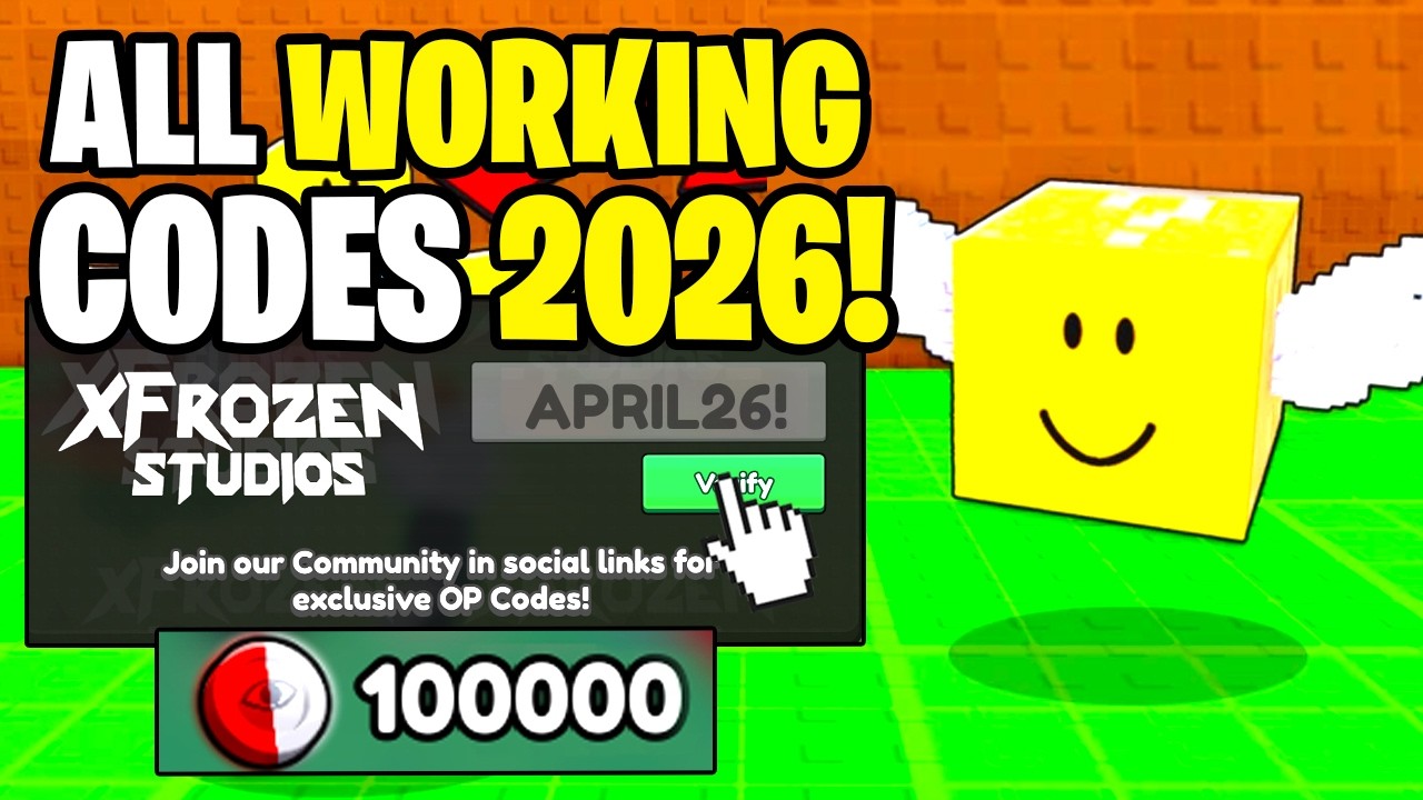 *NEW* ALL WORKING CODES FOR BE A LUCKY BLOCK IN 2026! ROBLOX BE A LUCKY BLOCK CODES