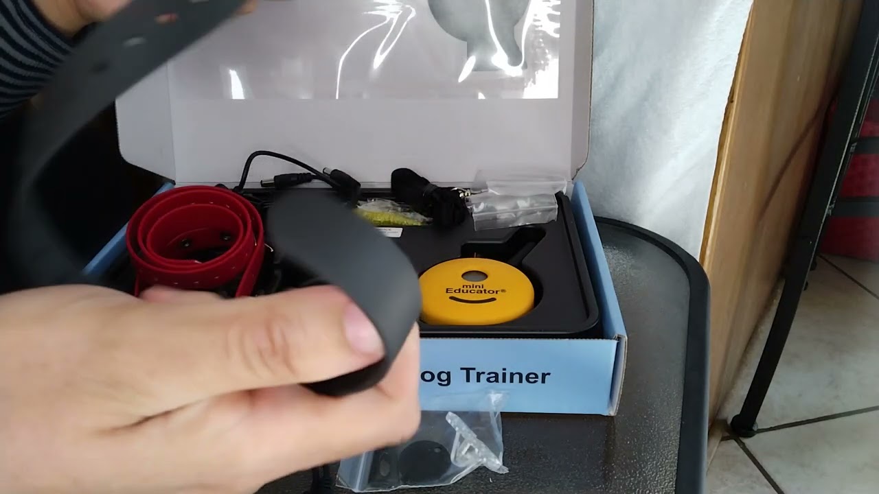 Unboxing our Mini Educator E collar system