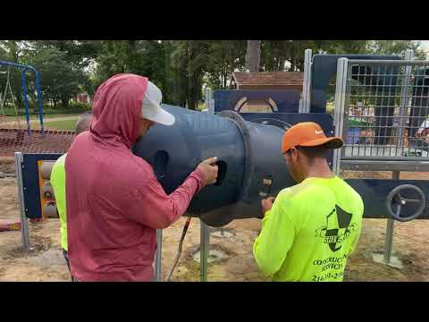McWhorter Park Playground Equipment Install