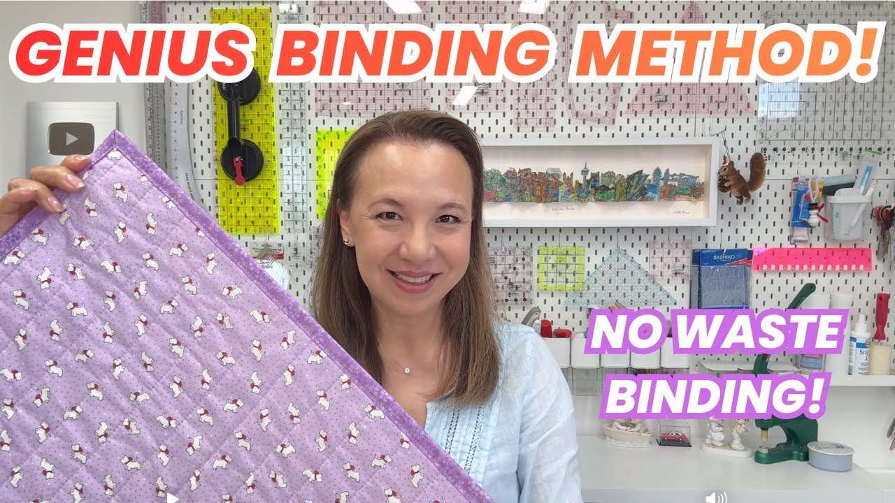 You've probably never seen this before! Sewing Quilted Placemat with Binding Tutorial