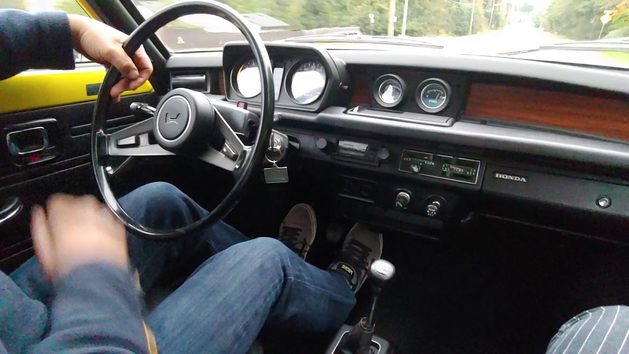 1978 Civic Driving
