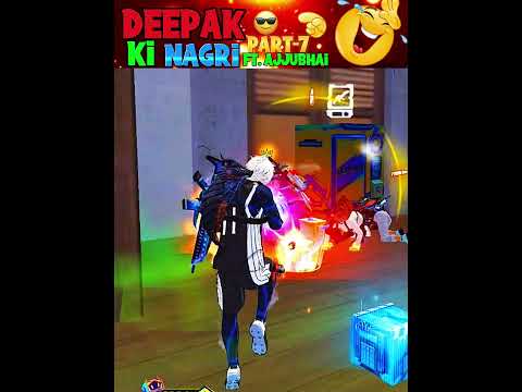 DEEPAK ki nagri 😂 (part-7) |free fire funny moments| #shorts #freefire #deepakrds #funny