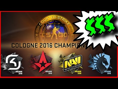 CS:GO HOW TO GET EASY SKINS & KNIFE!! (Cologne 2016 Stickers & Capsule)