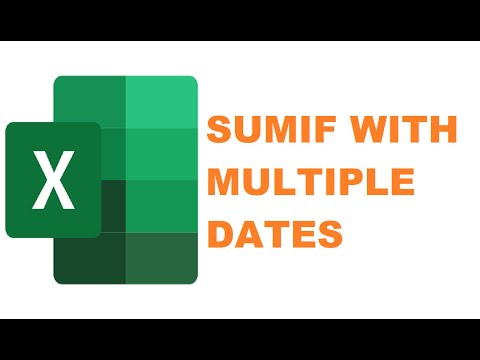 Excel SUMIF Function With Multiple Date Range
