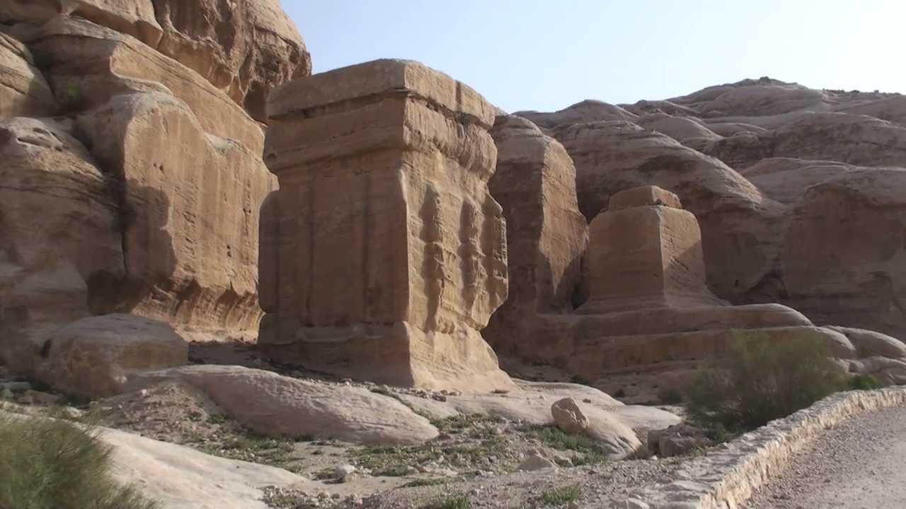 Djin Blocks at Petra - Jordan