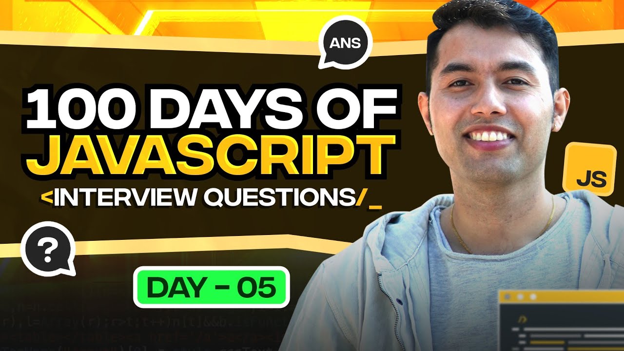 100 Days of JavaScript Coding Challenges || Day #5