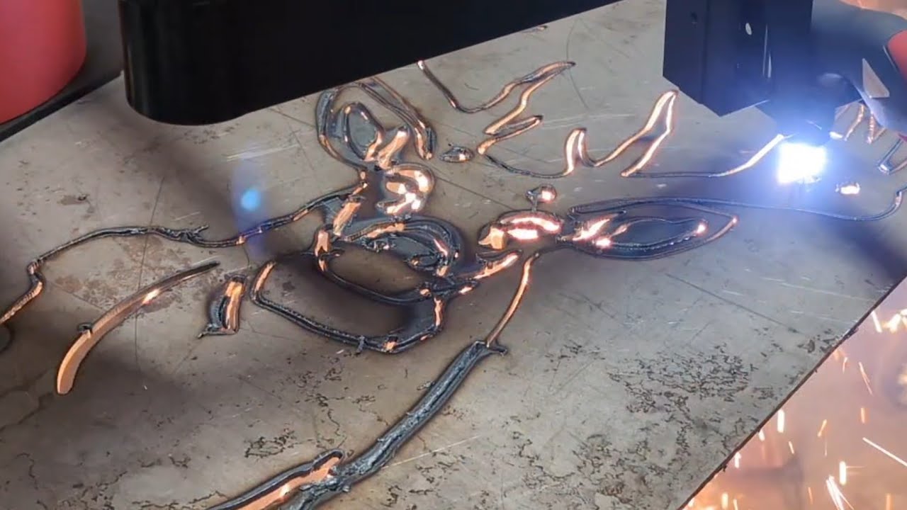 Arcdroid portable CNC first use