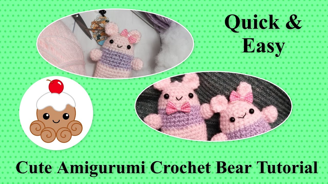 #Amigurumi cute# teddy bear #crochet #tutorial
