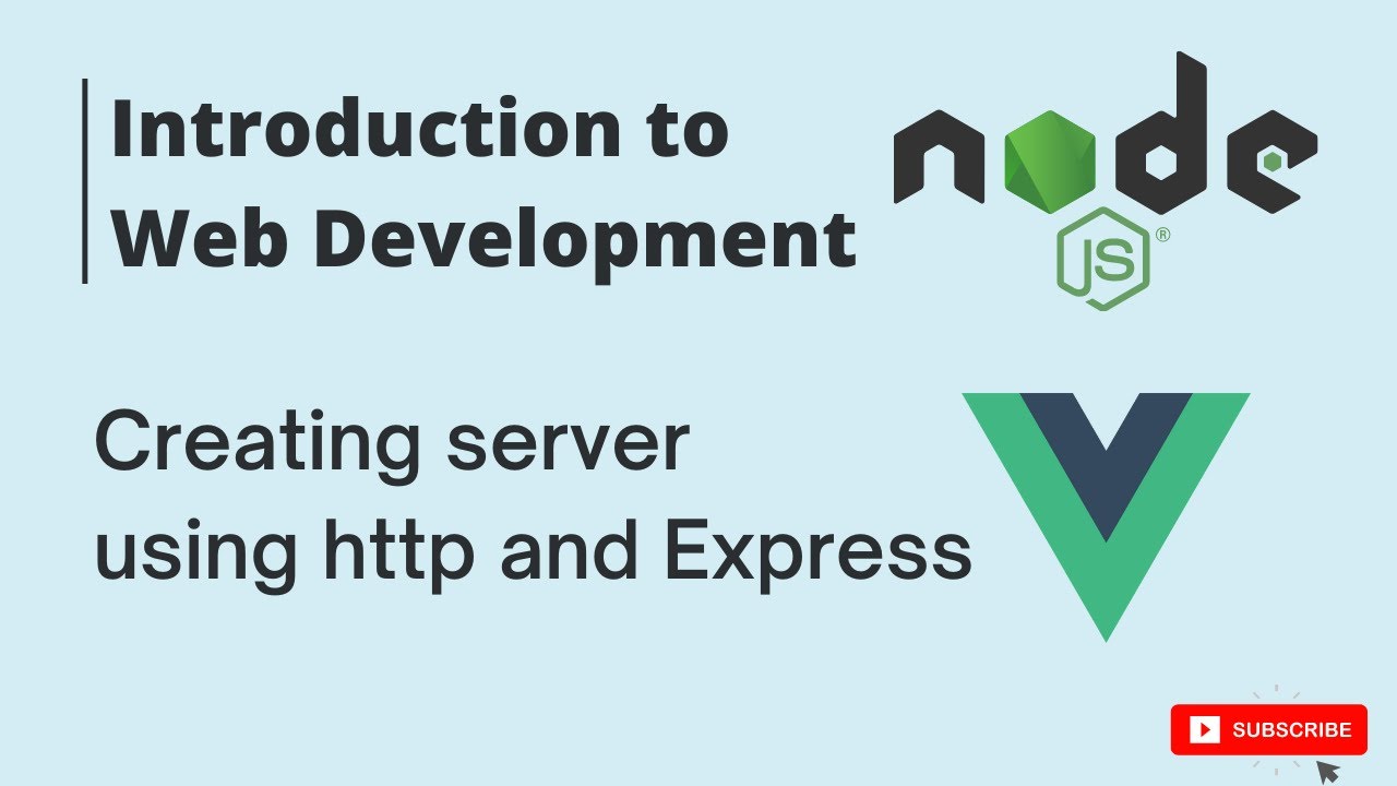 05. Creating Node.js server using http and Express #nodejs #webdevelopment