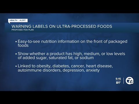 FDA may require warning labels on ultra-processed foods, but will that help?
