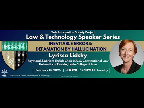Law & Tech Speaker Series: Lyrissa Lidsky