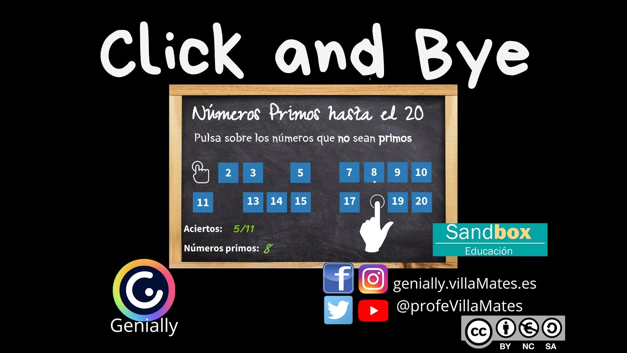 Click & Bye en Genially