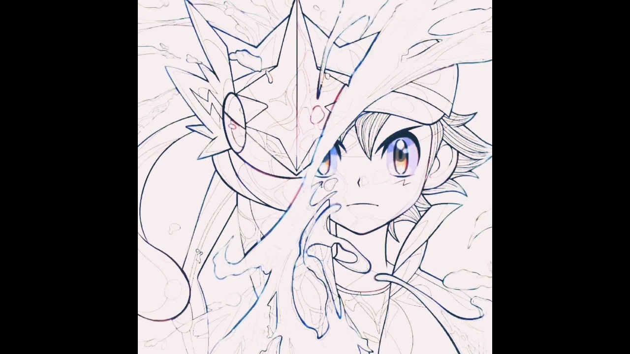 Ash x Greninja #cool #wallpaper #otaku #anime #pokèmon #greninja #ash #op