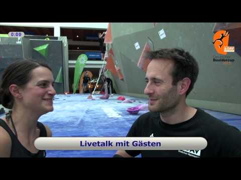 Livetalk DAV 3. Deutscher Bouldercup 2013 (Outdoor Friedrichshafen 13. Juli)