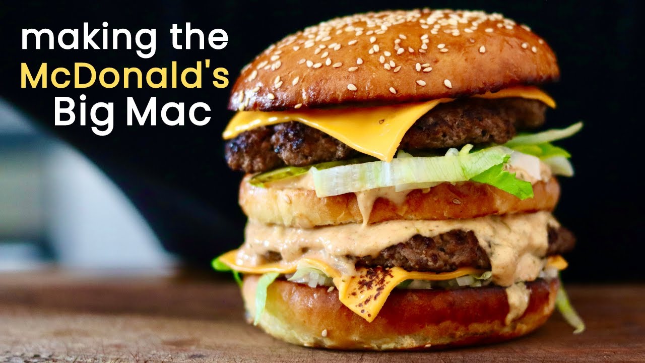 BIG MAC Burger: My Homemade Version!