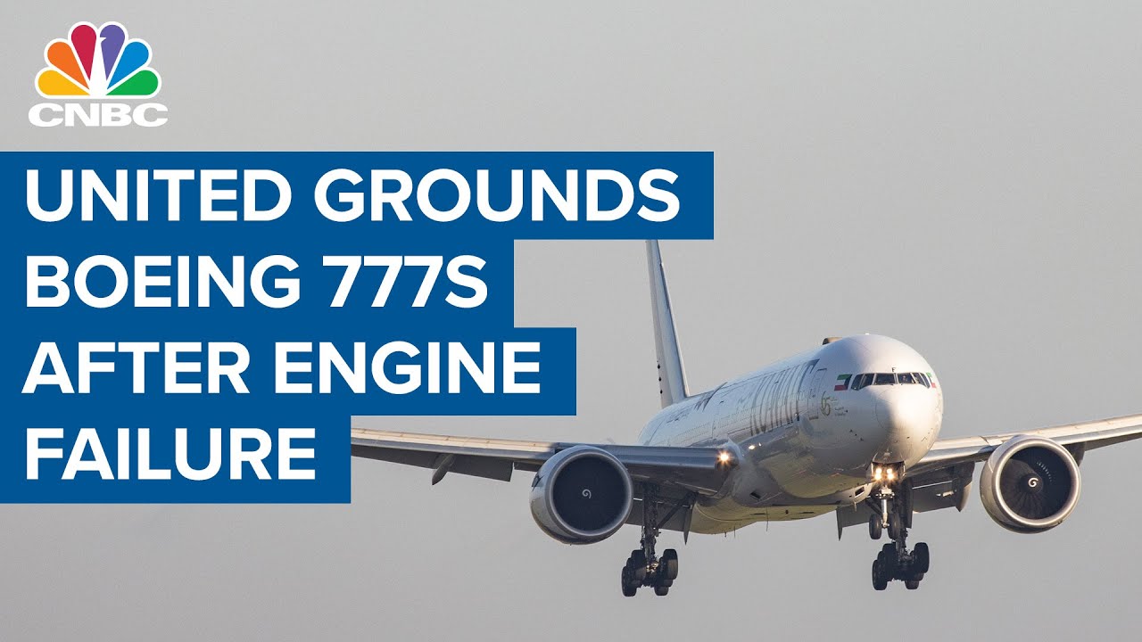 United temporarily grounds 24 Boeing 777s following engine failure