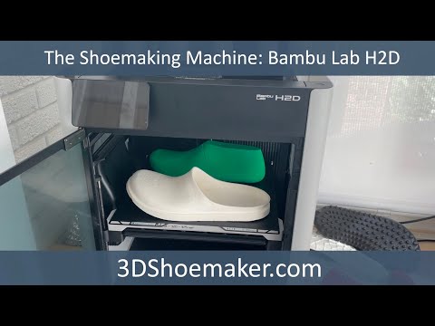 Bambu Lab H2D Shoemaking Machine