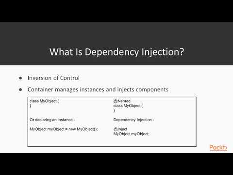Learn Hands On Enterprise Application Development with Java 9 What Is CDI | packtpub com - Mind ...