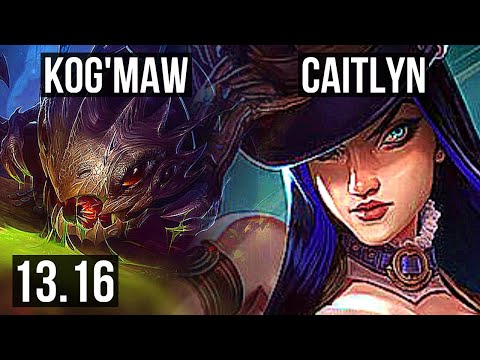 KOG'MAW & Nautilus vs CAIT & Karma (ADC) | 800+ games, 1.3M mastery, 4/1/2 | EUW Master | 13.16