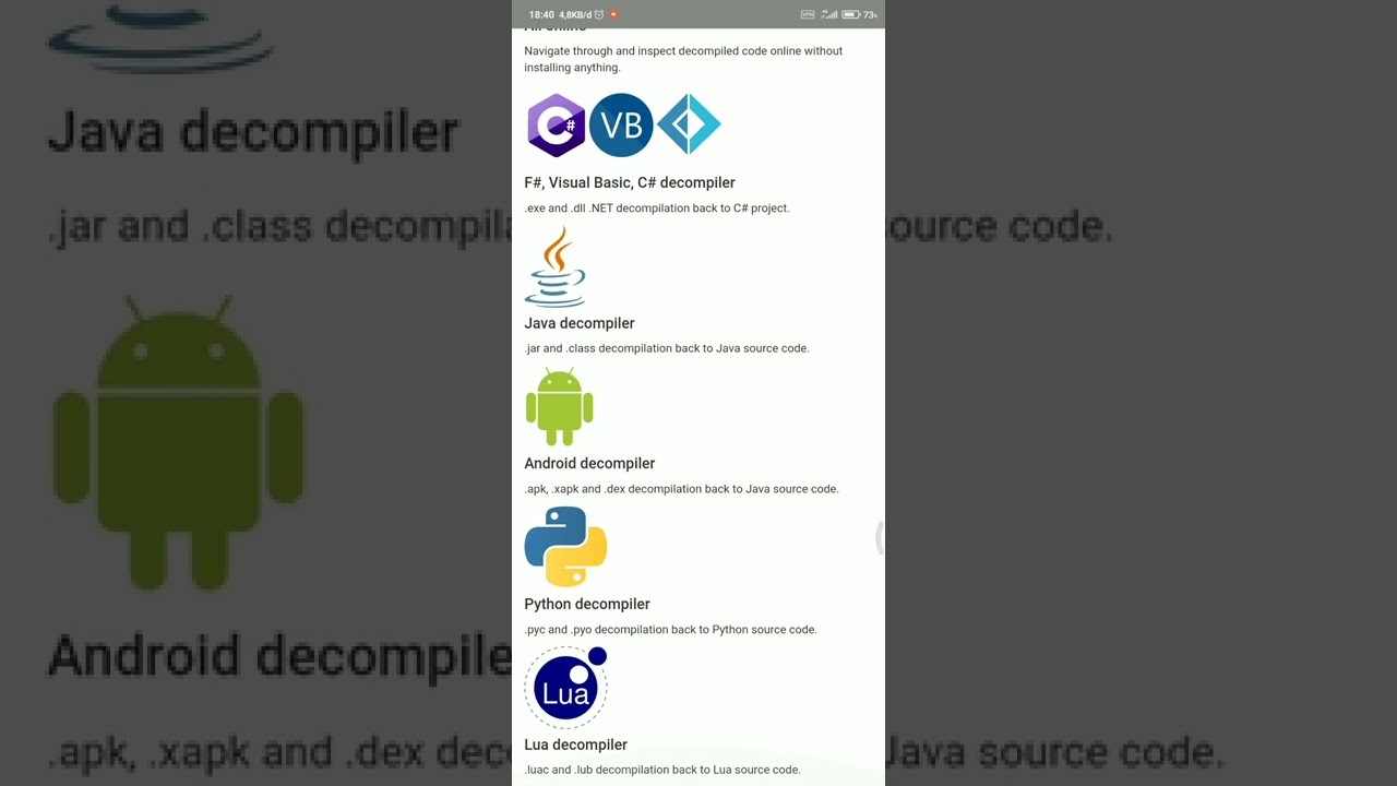tool decompiler online  /!/!/  mendukung banyak bahasa