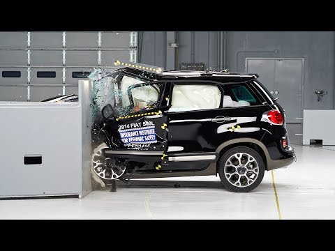 2014 Fiat 500L Fails IIHS Crash Test - autoevolution