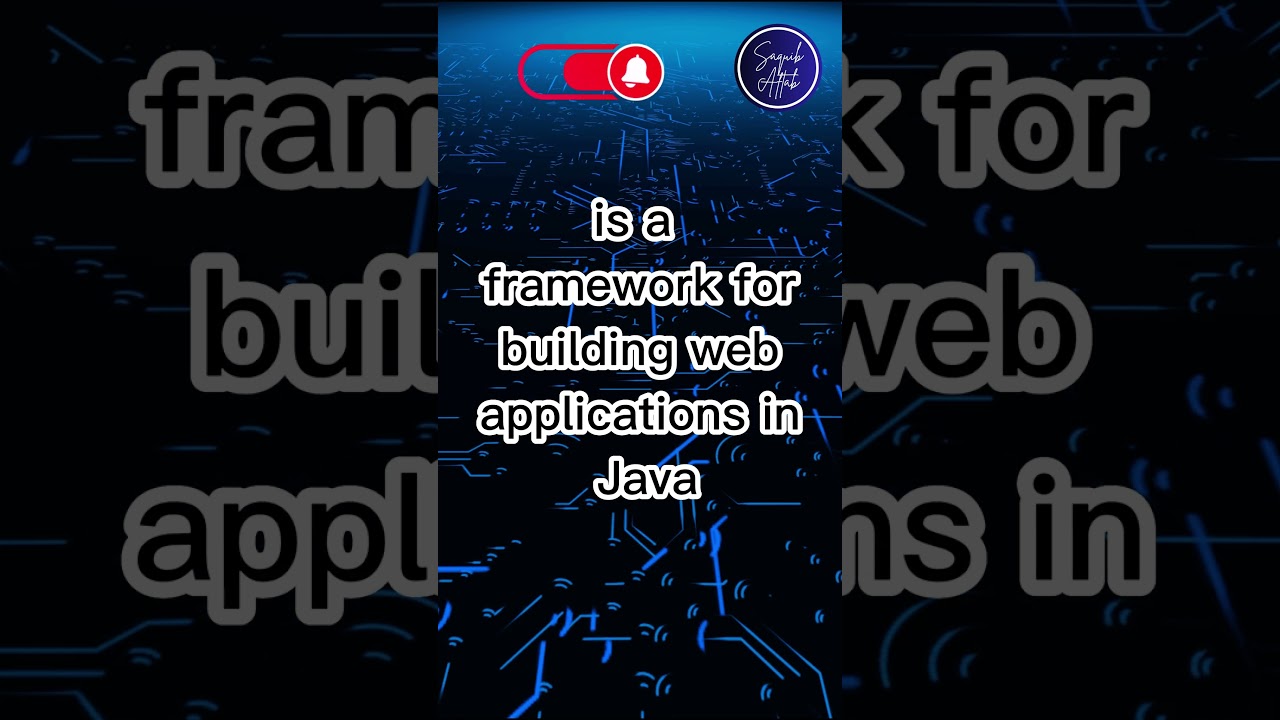 Java Frameworks You Must Know | Java Interview Questions and Answers #ytshorts #coding #java