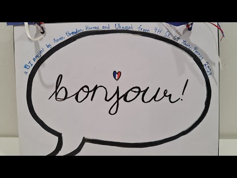 Scrapbook on France - Year 4 English Project