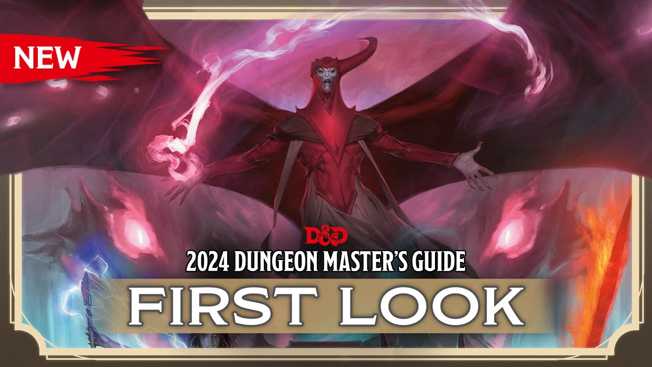 New 2024 Dungeon Master's Guide | First Look | D&D
