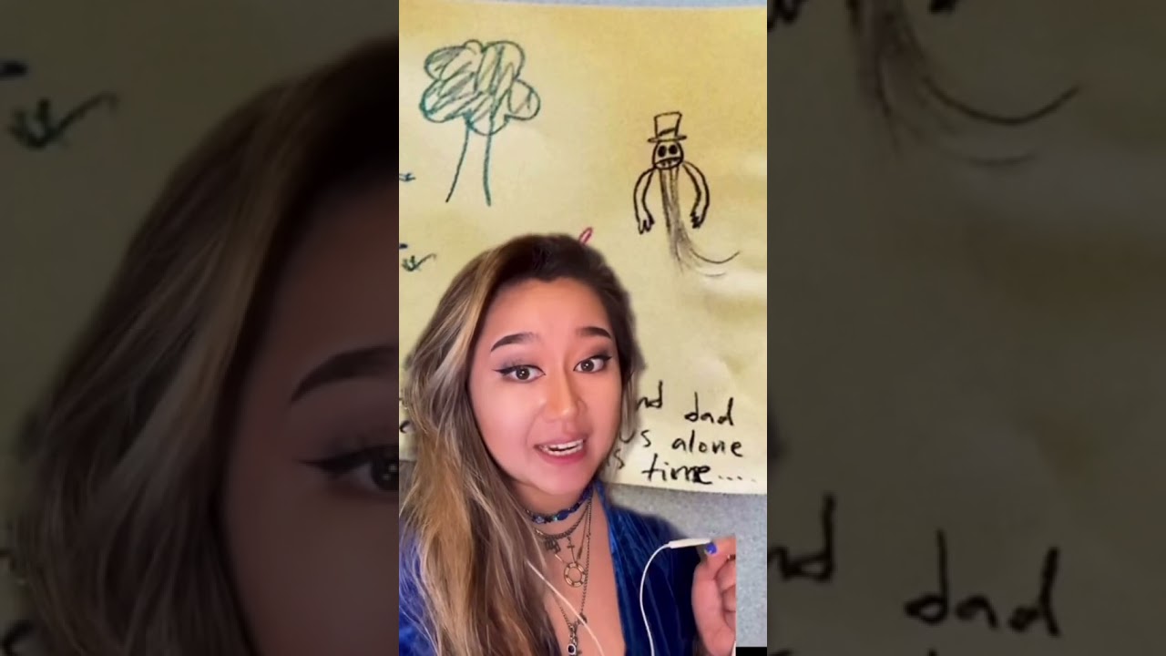 Kids Drawings with DISTURBING Backstories😨‼️ #tiktok #shorts