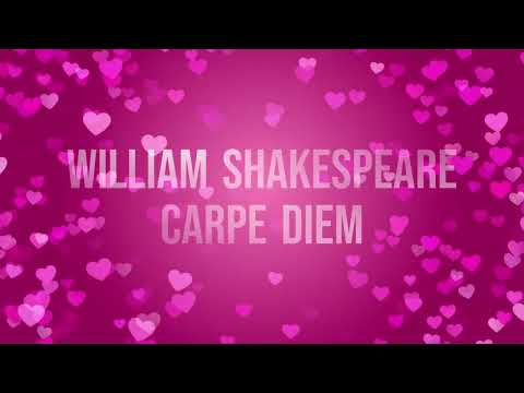 William Shakespeare - Carpe Diem (AI music video)