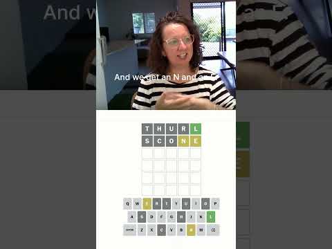Wordle - Word game - Guessed in four