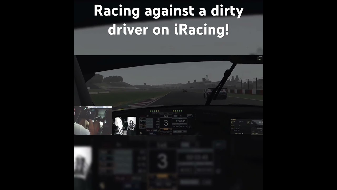 Racing against a dirty driver on iRacing! #gaming #iracing #pcgaming #simracing