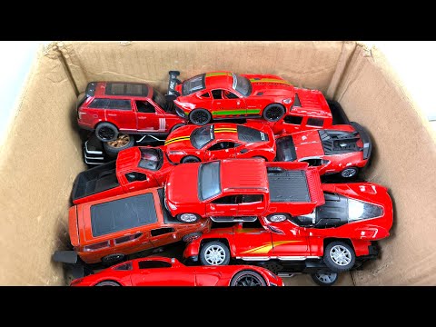 Box Full of Model Cars -Mazda Mx5, Koenigesgg Jesko, Lamborghini Scv12, Byd Yang Wang U8, Toyota Car