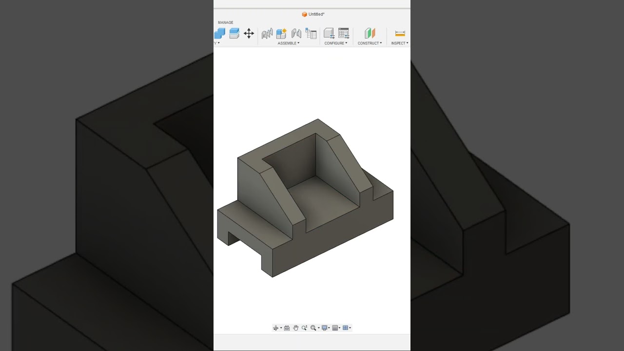 Fusion360 Part Modeling Tutorial-74 #design #3dmodeling #modelingtutorial #engineering#fusion360