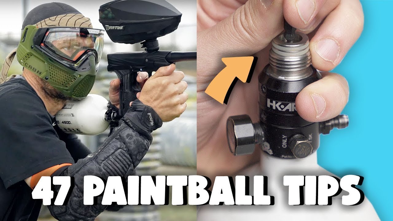 47 Paintball Tips