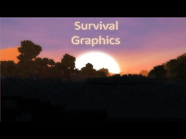 Survival Graphics - Resource Pack (1.12.2) Minecraft Texture Pack