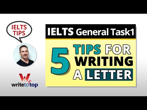 5 Tips for Writing a Letter— IELTS General Task 1