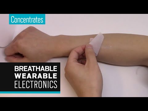 Breathable electronics could continuously monitor our health