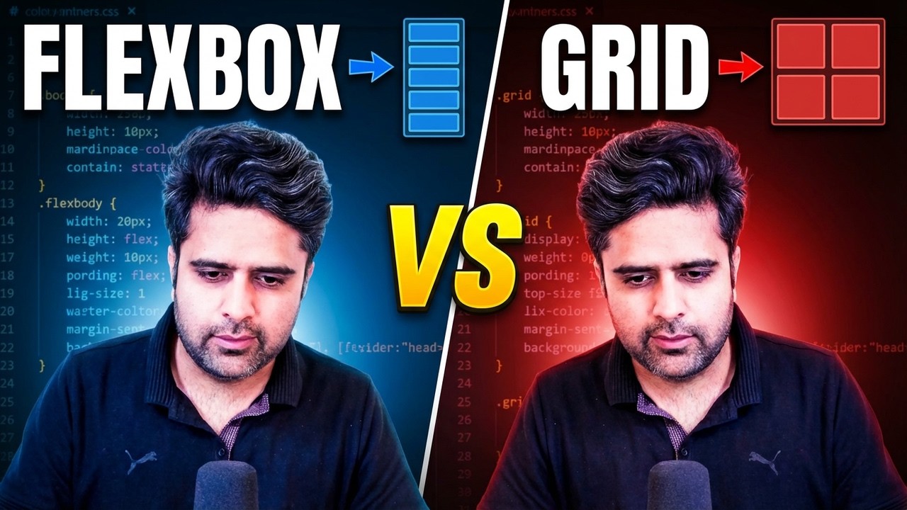 Flexbox vs Grid in Tailwind CSS (React Tutorial)