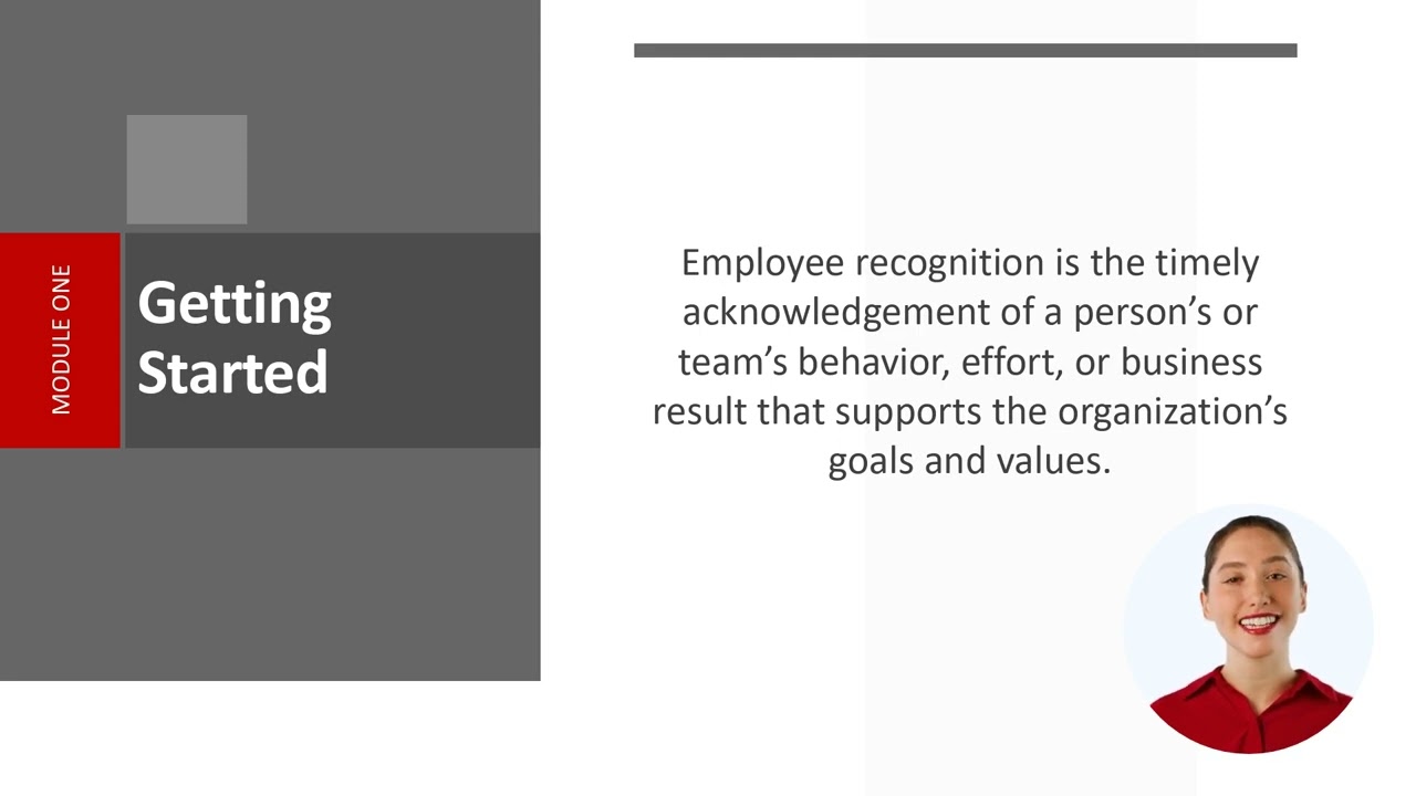 1  Recognizing Employee Excellence